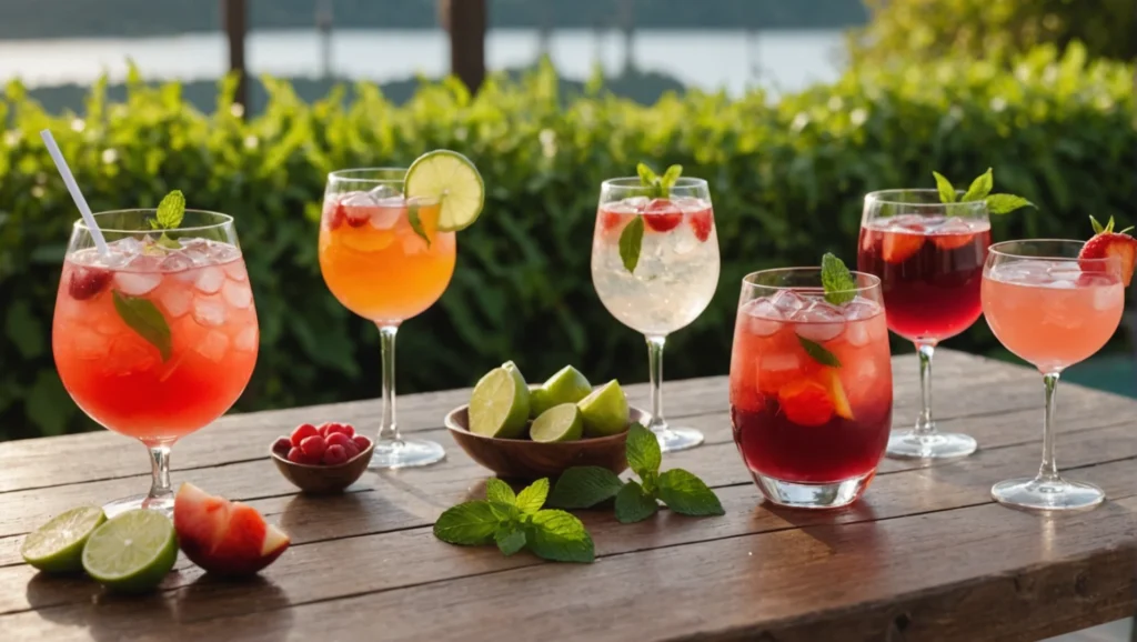 Les Meilleurs Cocktails d'Été à Base de Vin: Découvrez Nos Recettes